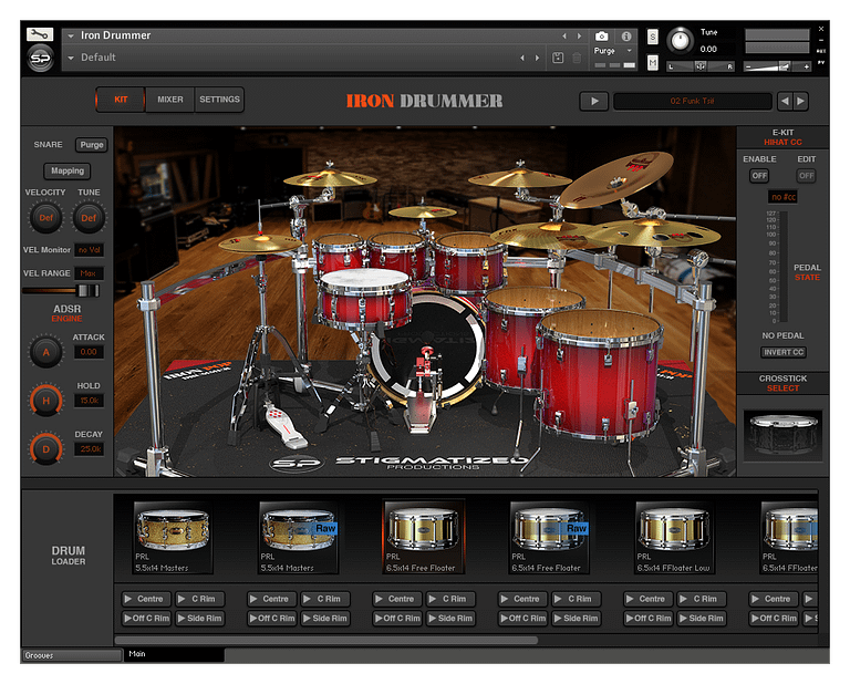 Iron Drummer | Ultra Realistic Drum Sample Libraries